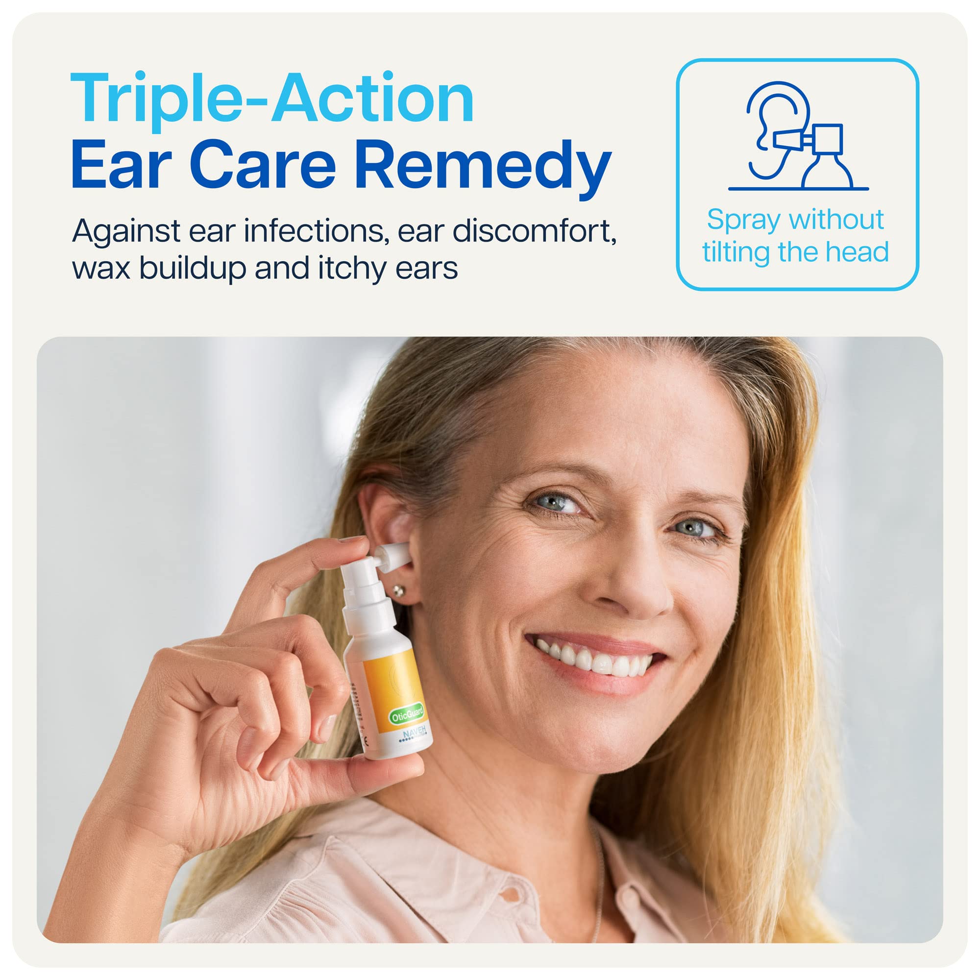 Mua NAVEH PHARMA Otic Guard - Natural Ear Spray Drops | Organic Herbal ...