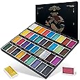 Amazon.com: Paul Rubens Watercolor Paint Set, 36 Classical Glittery ...