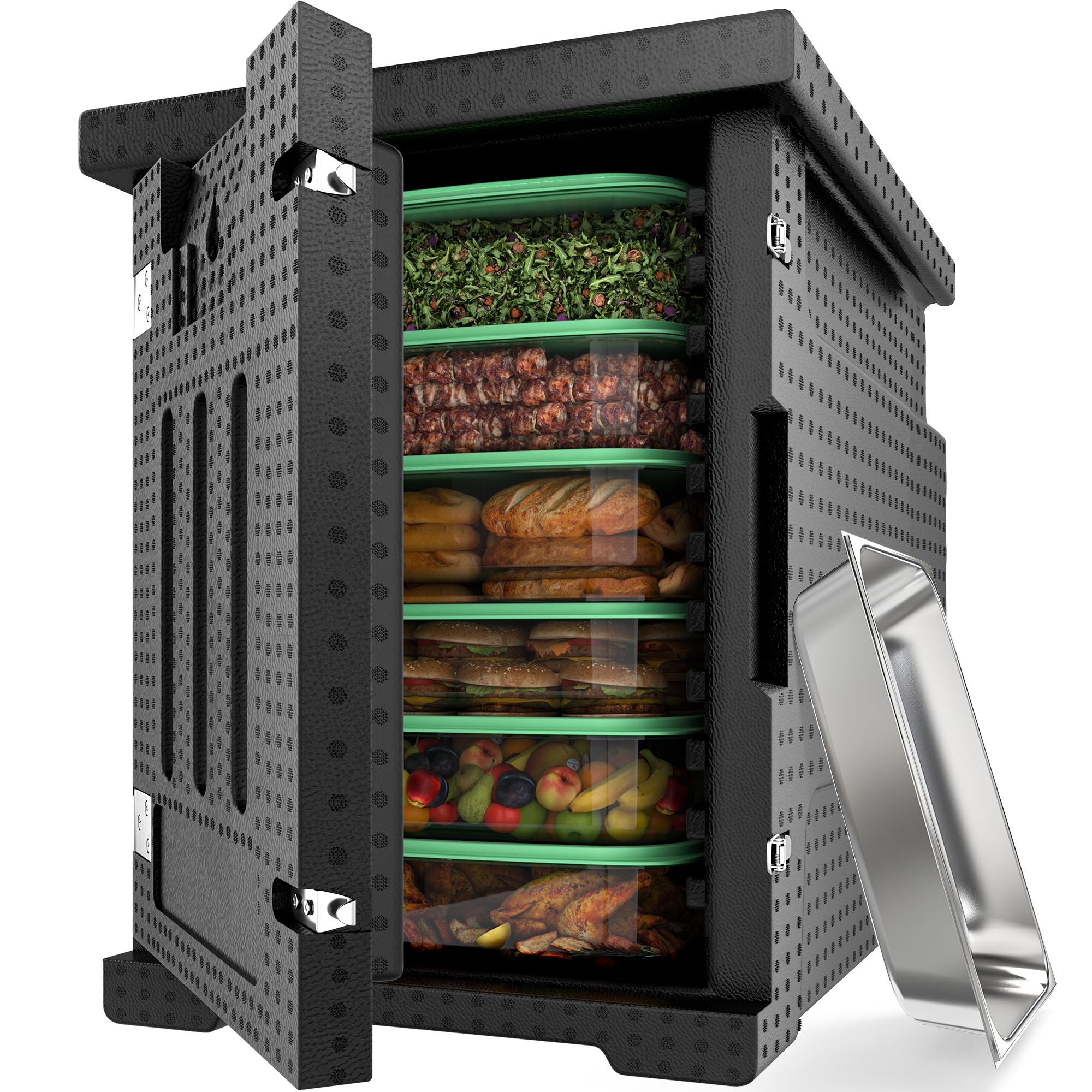 YITAHOME 95 Qt EPP Insulated Food Pan Carrier, Hot Box for Catering w ...