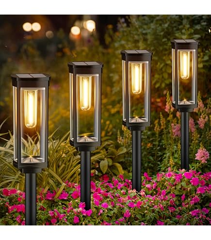 Nature Power Solar Powered Pathway Lights Stainless Steel NATURE POWER