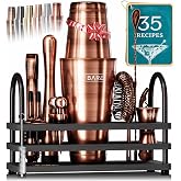 Amazon.com: BARE BARREL® Mixology Bartender Kit Bar Set | 16-Piece ...
