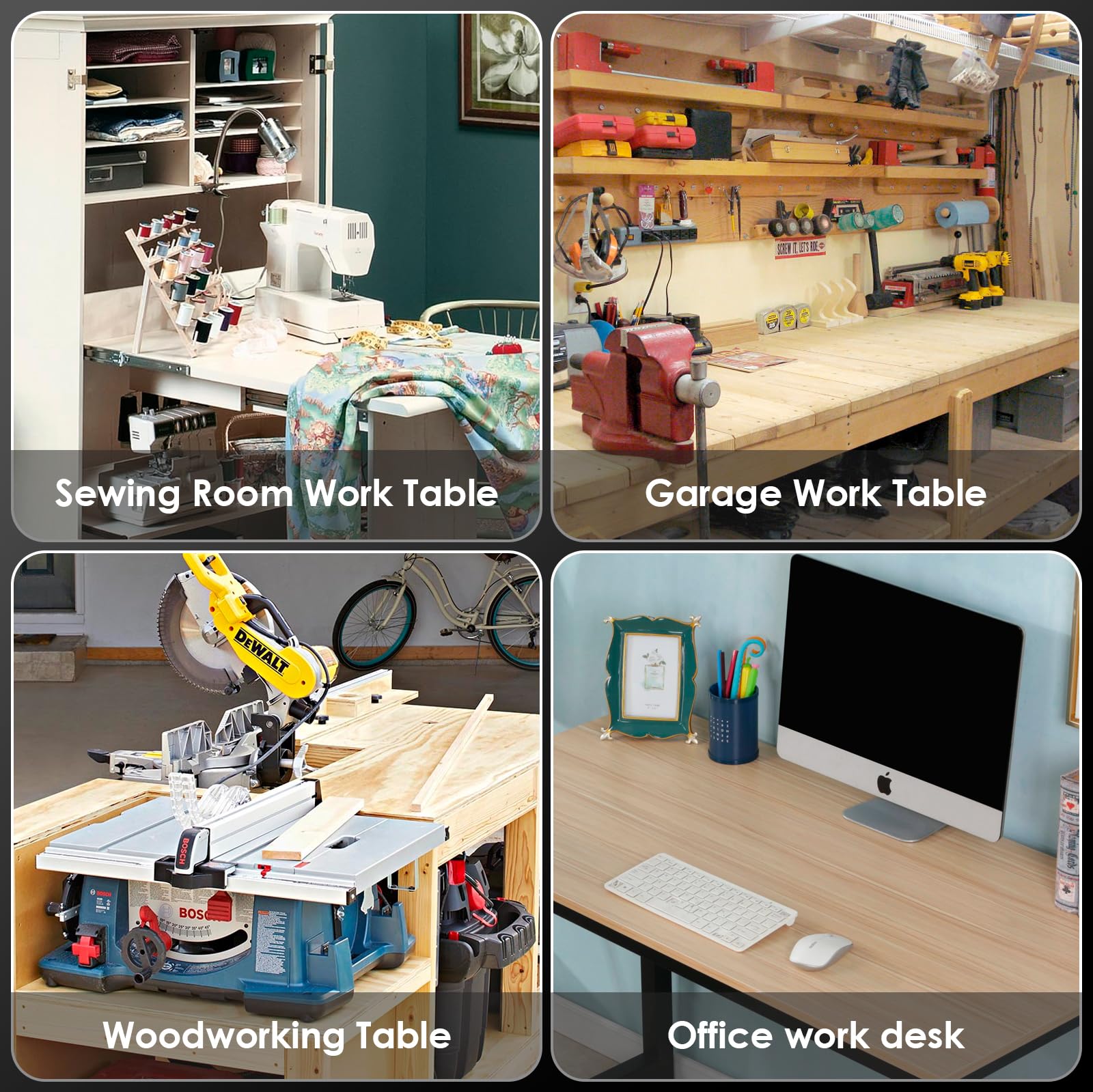 Mua 39.5”X18” DIY Worktable Mat Large Work Bench Mat Workshop Mat ...