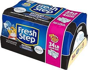 Amazon.com: Fresh Step Extreme Scented Litter with the Power of Febreze ...