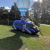 Amazon.com: Fortnite Battle Bus Inflatable - 17.5 Ft | OFFICIALLY ...