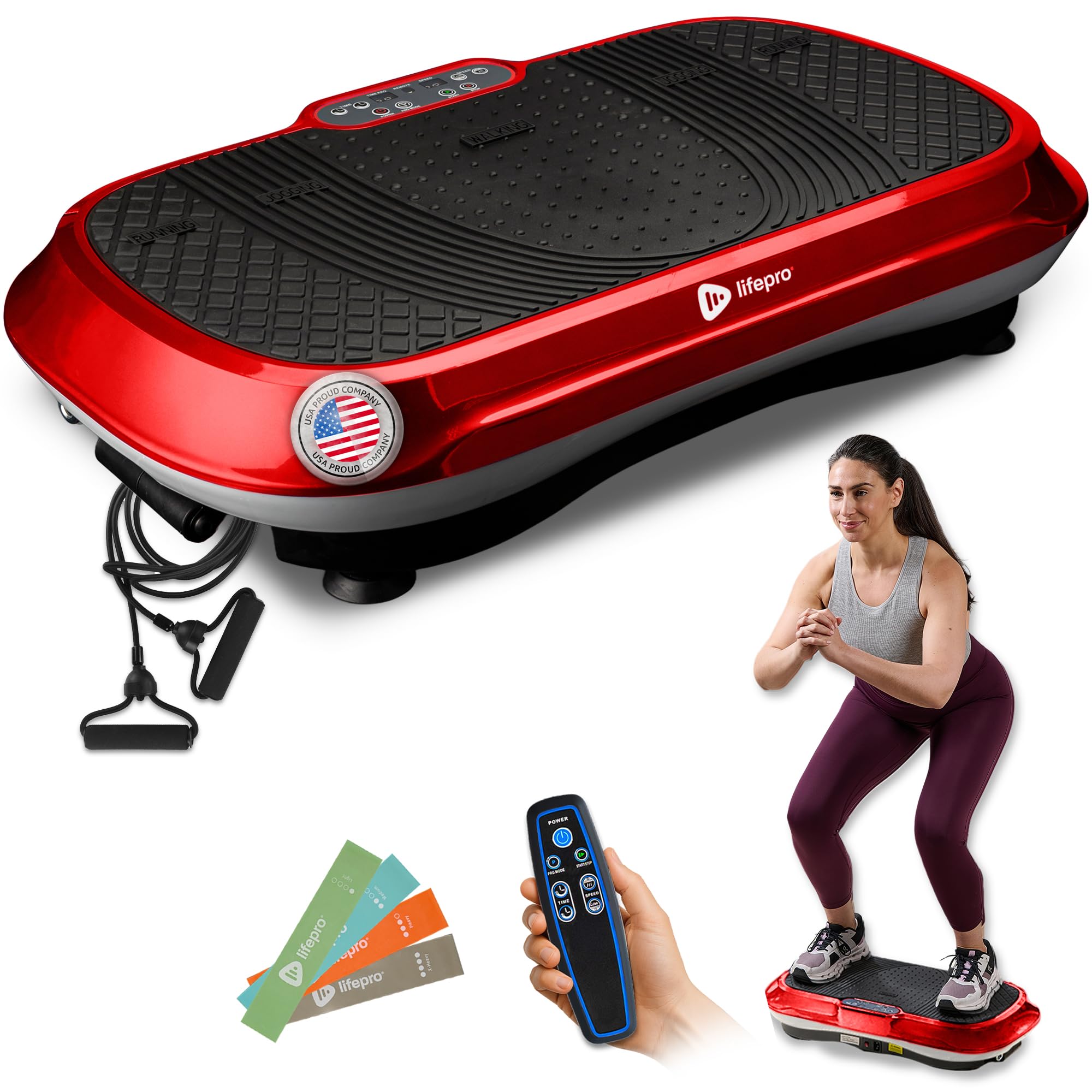 Lifepro Waver Vibration Plate Exercise Machine – High-Intensity ...