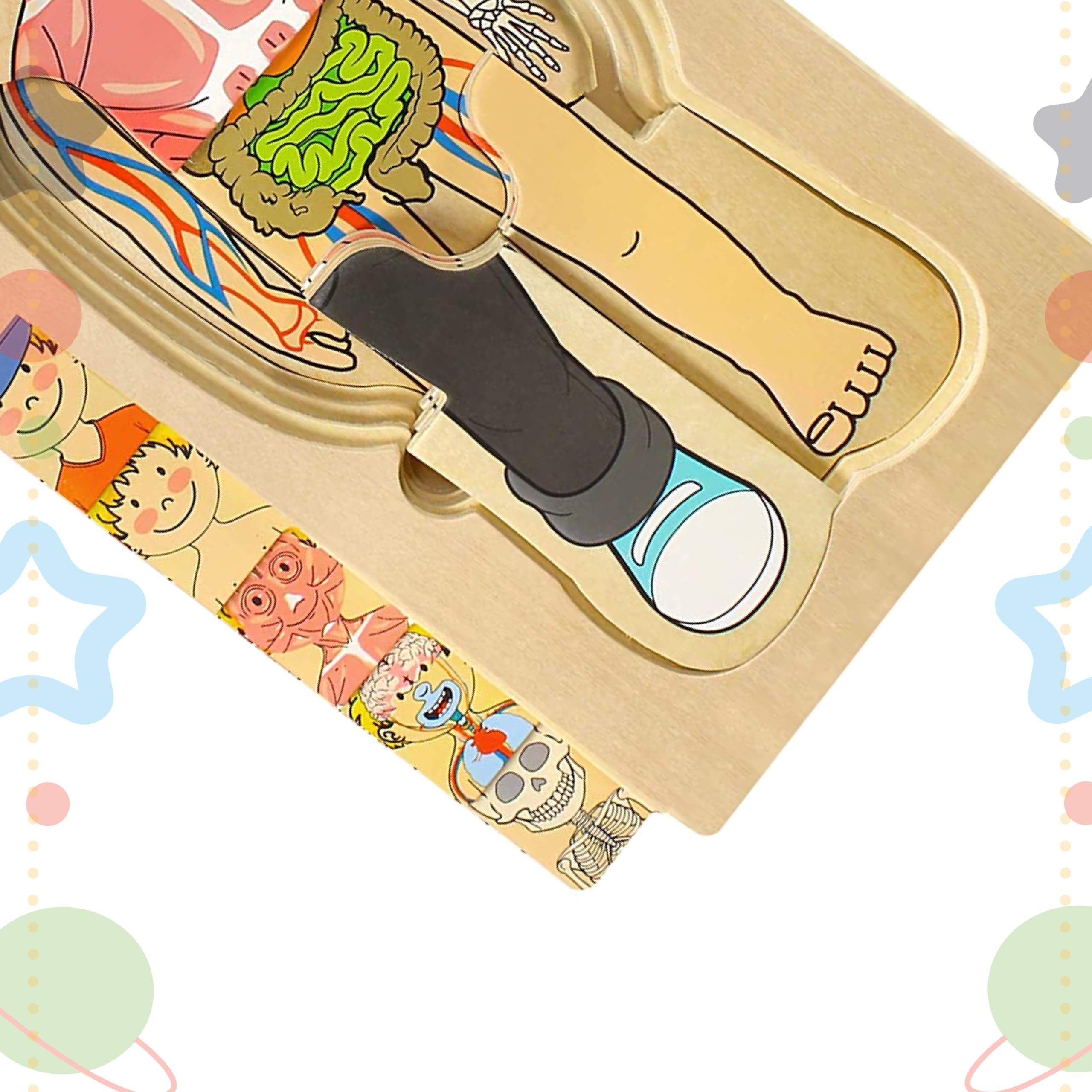 Mua Boy Wooden My Body Puzzle for Toddlers & Kids - 29 Piece Boys ...