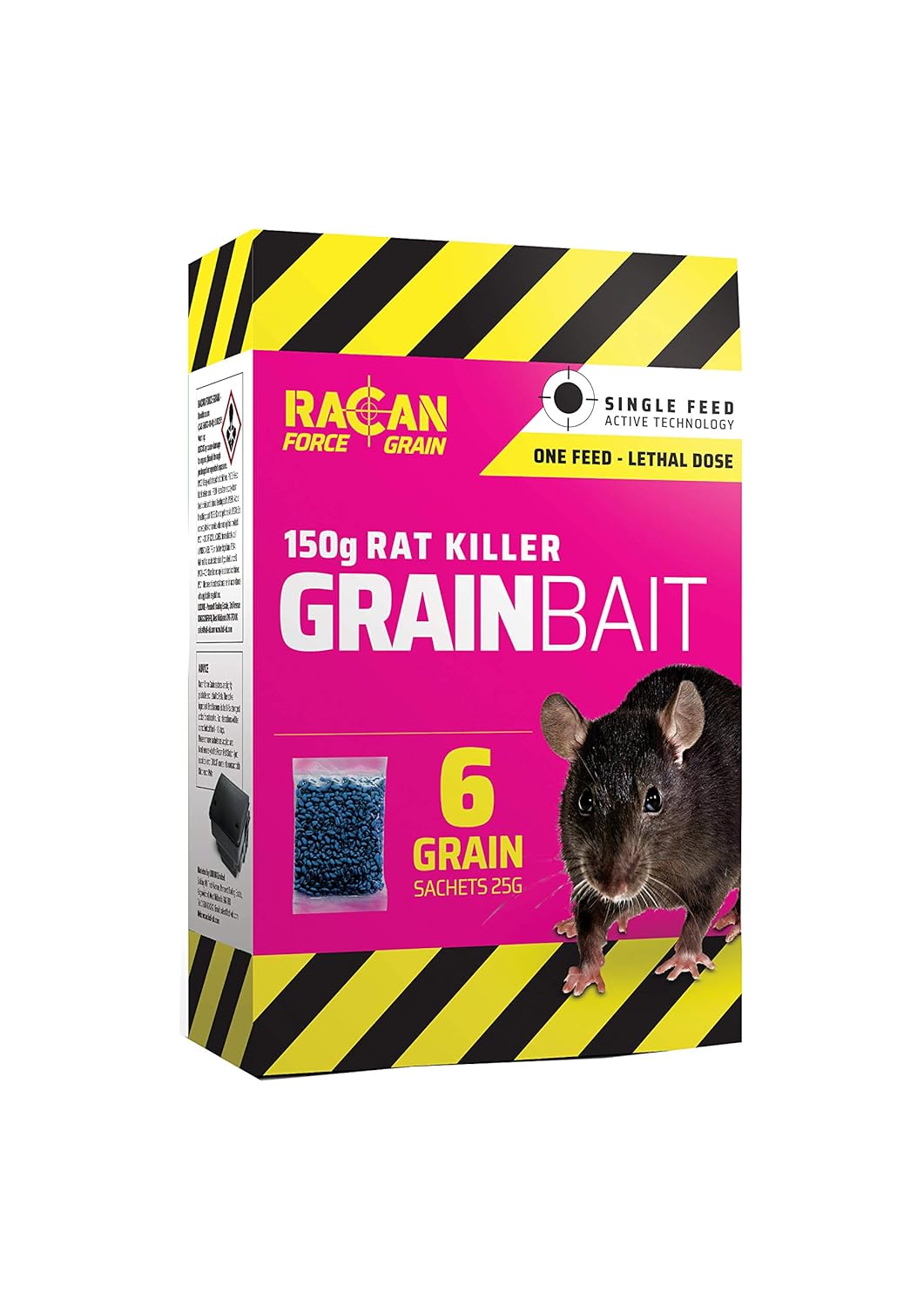 Gardening Powerful Rat Mouse Poison Bait Killer 15 Brodifacoum UK ...
