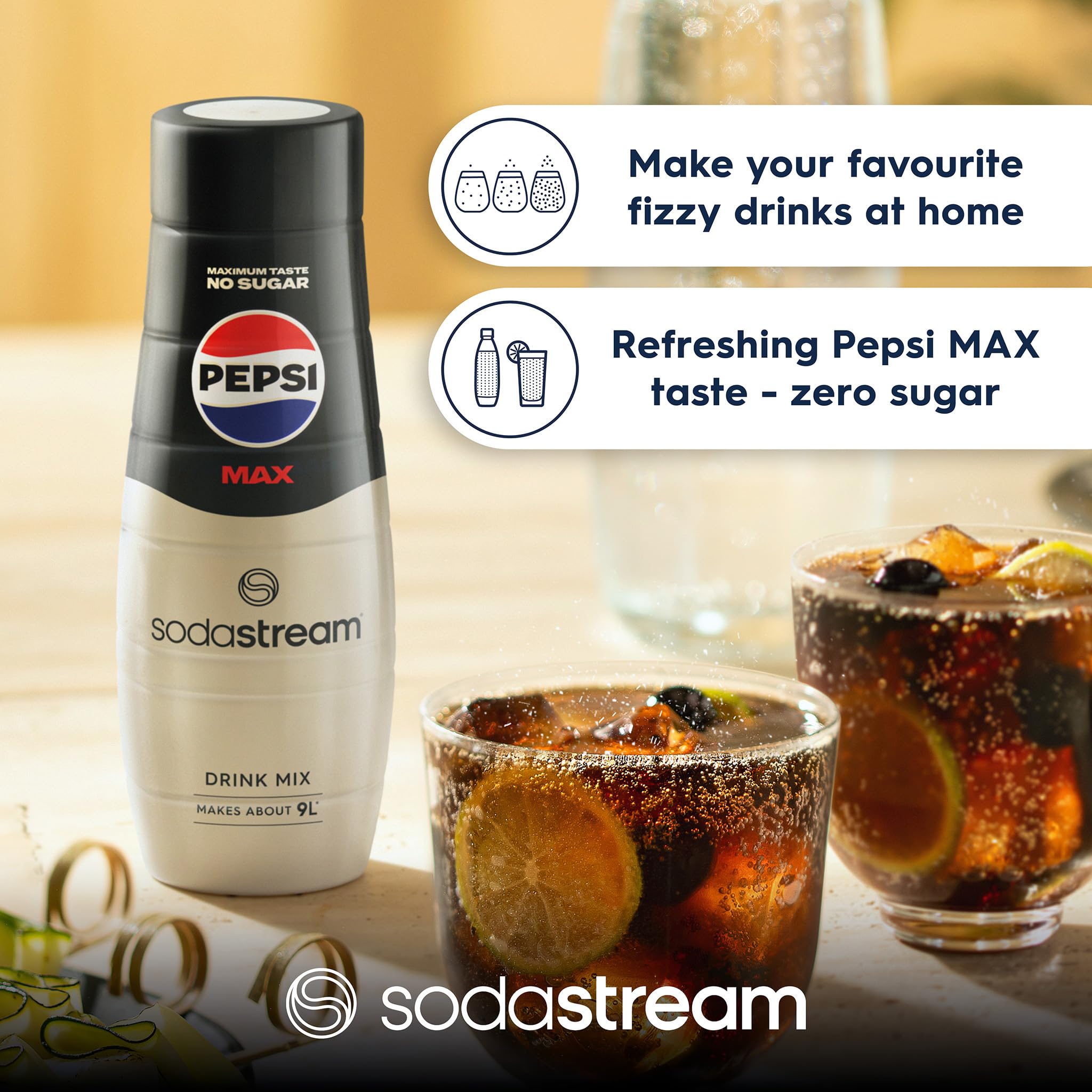 Mua Flavours Pepsi Max Sparkling Drink Mix, Soda & Fizzy Drink Maker ...