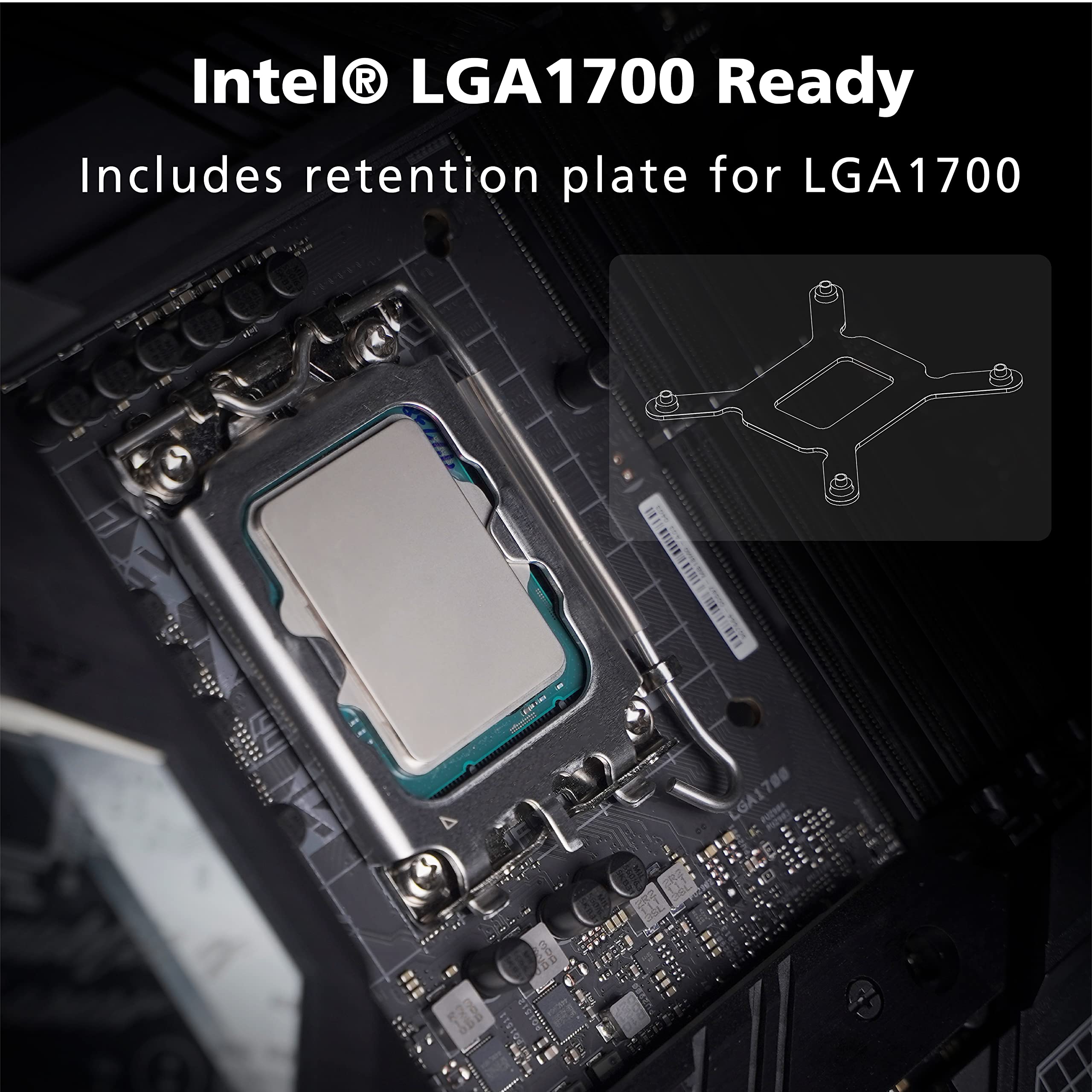 Mua Akasa Maxwell Pro Plus, Aluminium Fanless Mini-ITX Case, LGA1700 ...