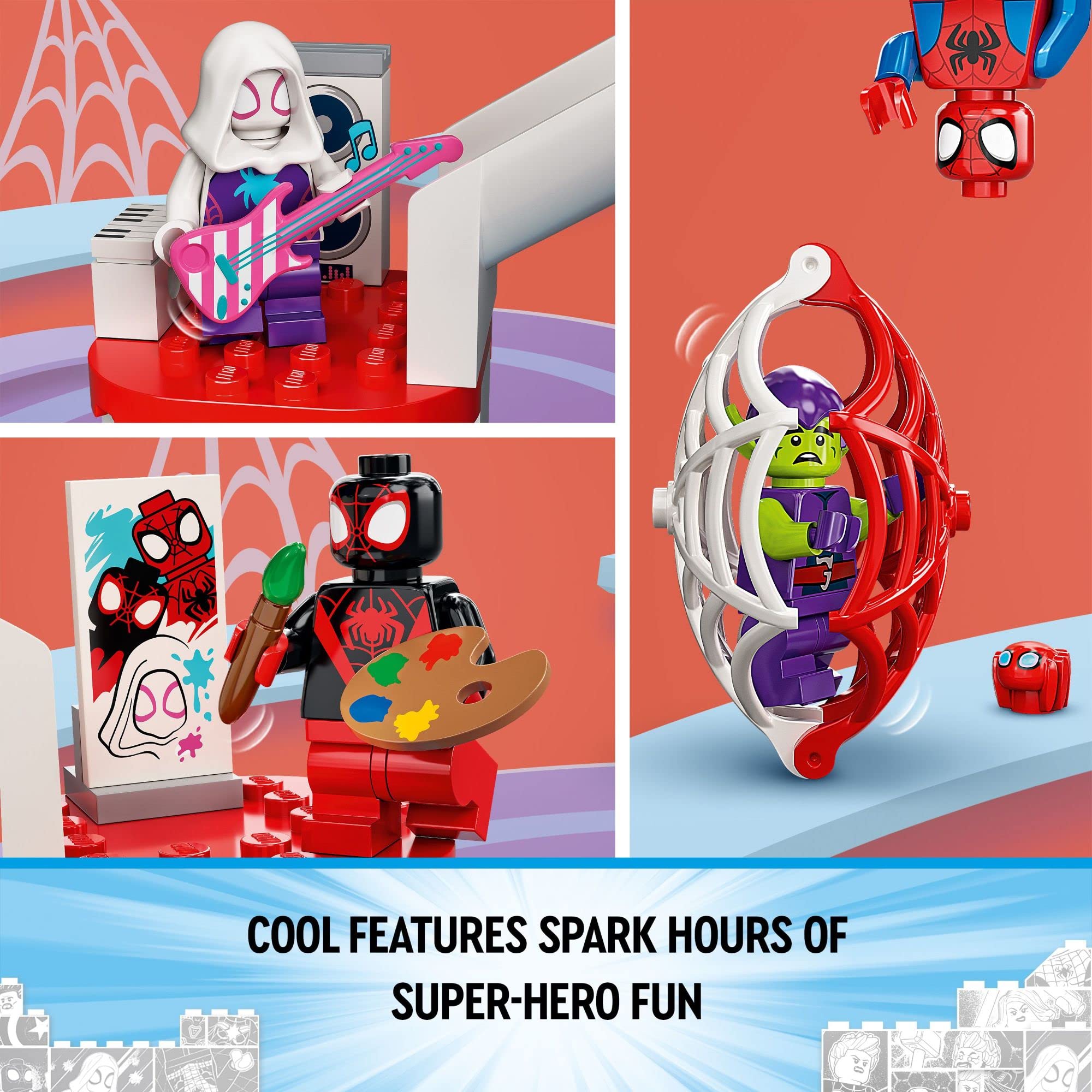 Mua Spidey and His Amazing Friends Spider-Man Webquarters Hangout 10784 ...