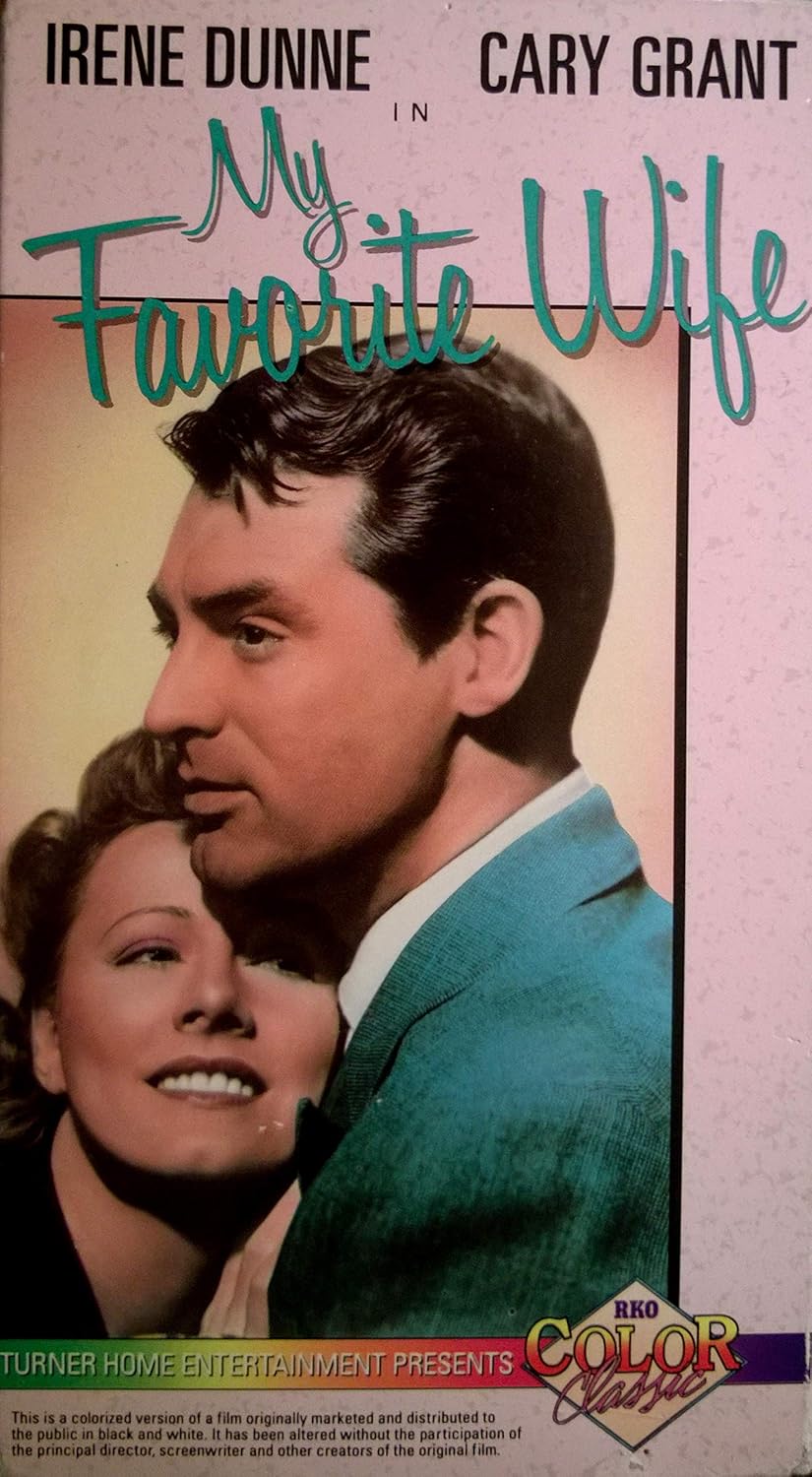 Amazon.com: My Favorite Wife/Colorized [VHS]: Irene Dunne, Cary Grant ...