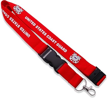 Amazon.com: Coins For Anything Inc U.S. Coast Guard Lanyard - USCG ...