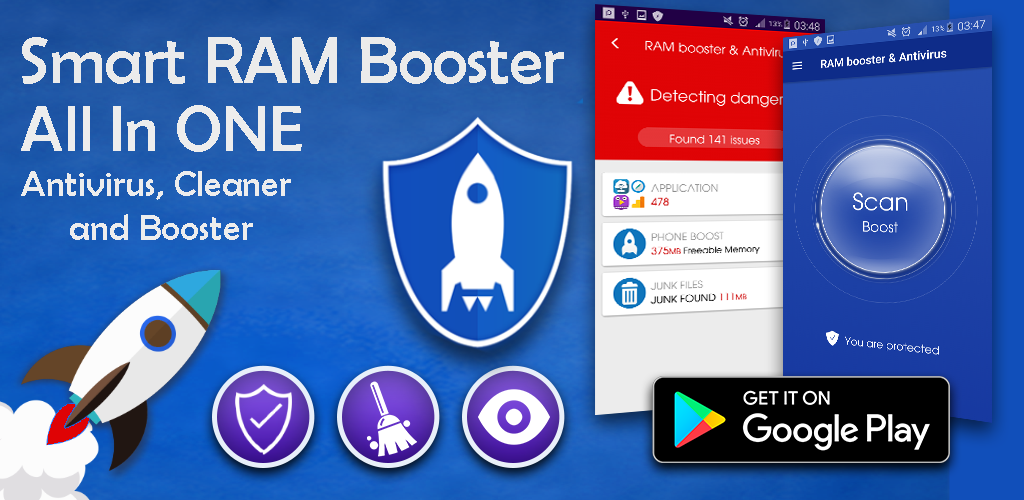 Amazon.com: Smart RAM booster & antivirus: Appstore for Android