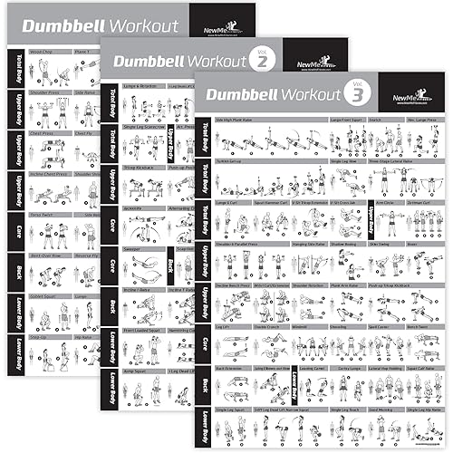 Home Gym Exercise Routine Printable Charts