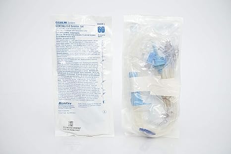 Amazon.com: Baxter Healthcare Clearlink System Continu-Flo Solution Set ...