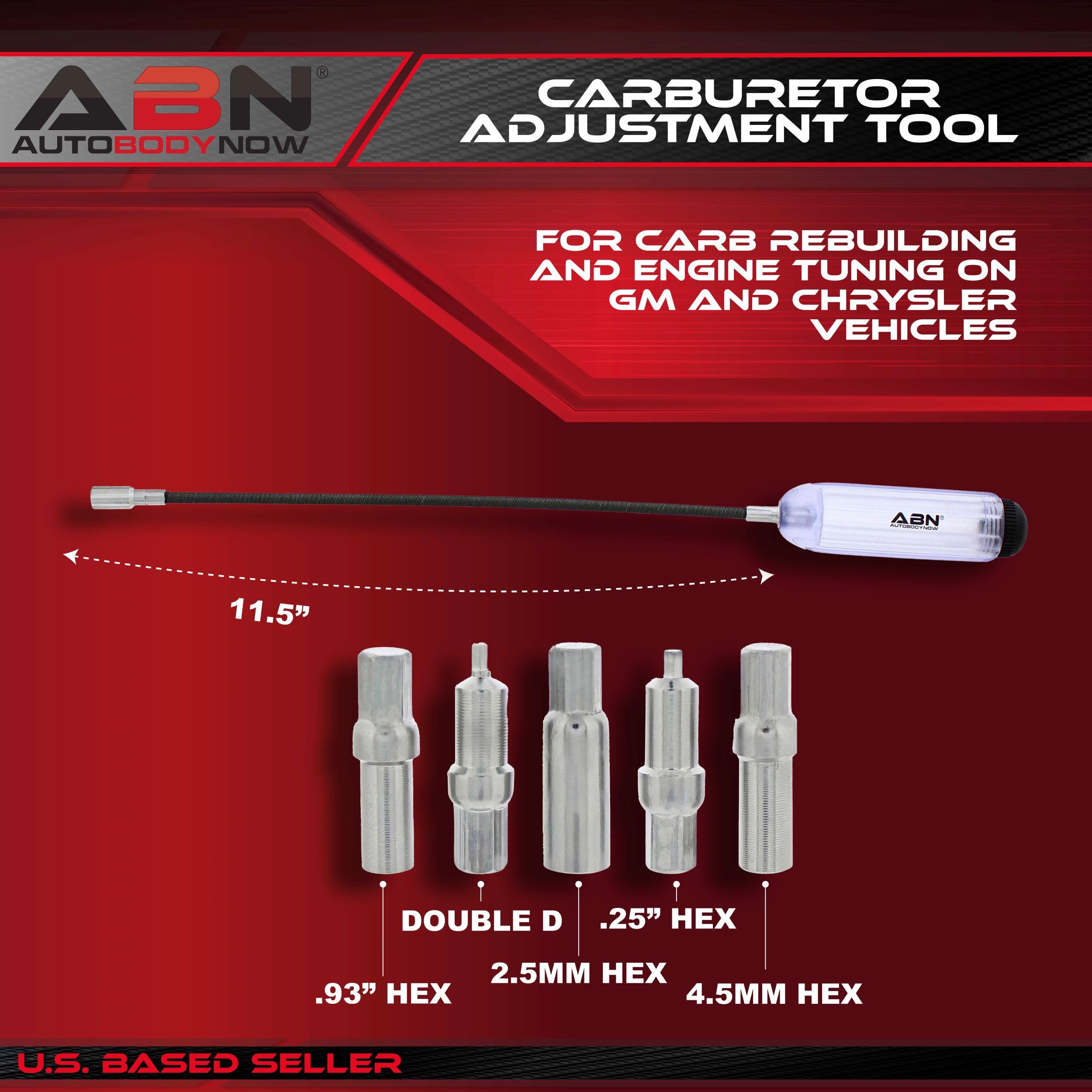 Mua ABN Carburetor Adjustment Tool – Flexible Shaft Screwdriver with 5 ...