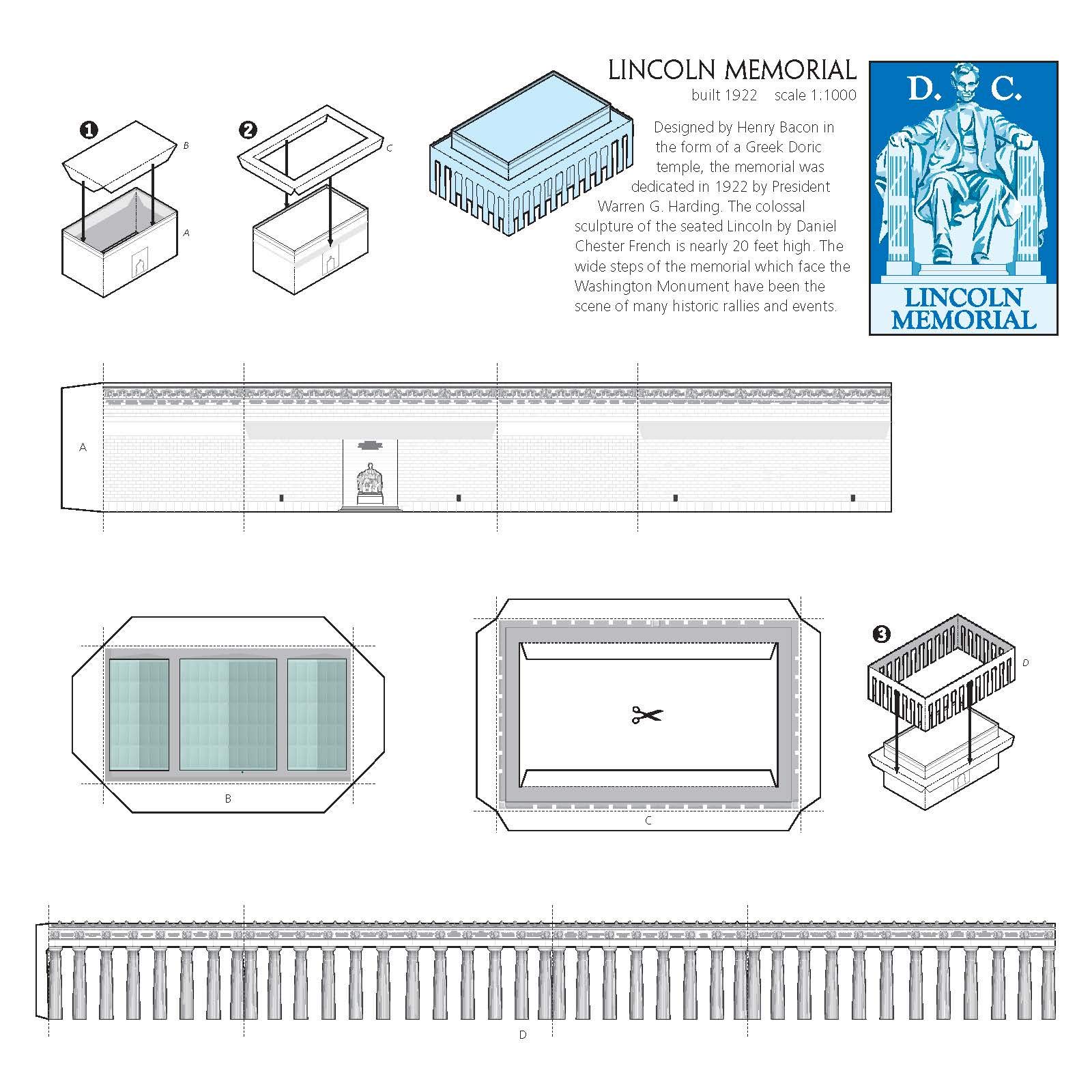 Mua American Landmarks: Miniature Models to Cut and Assemble (Dover ...