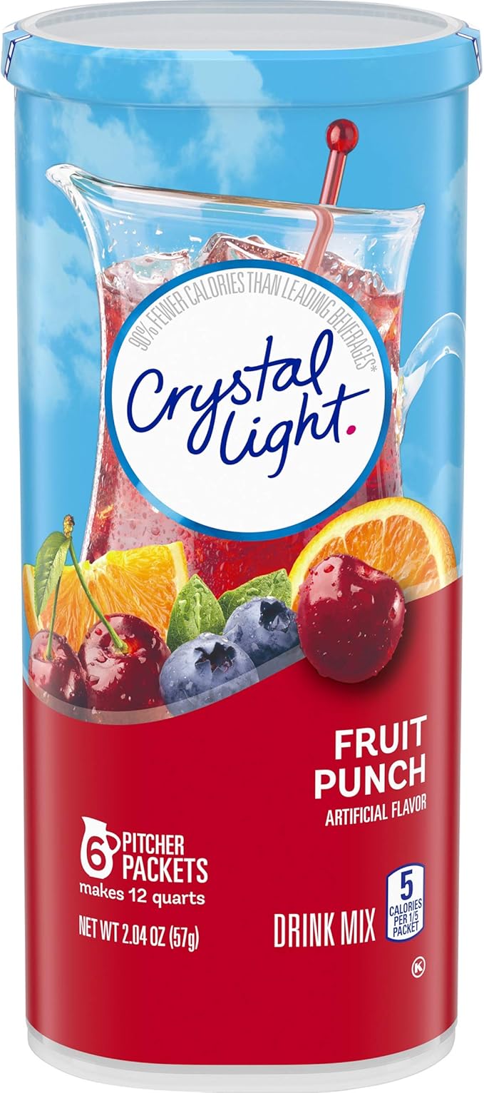 Crystal Light Drink Mix Fruit Punch , 12 QT (Pack of 12): Amazon.ca ...