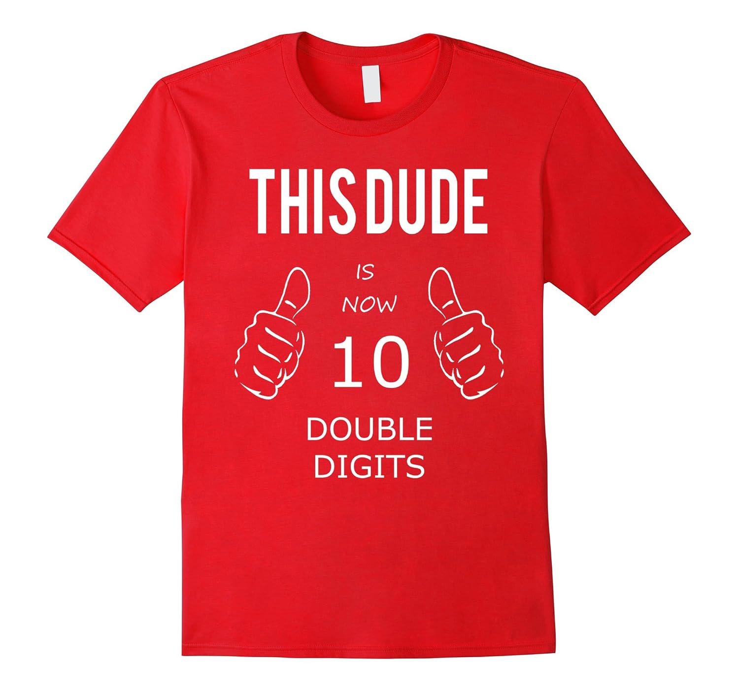 10 Year Old Boy Gifts Officially Double Digits Shirt TD Teedep 10 Year Old Boy Gifts Officially Double Digits Shirt TD Teedep