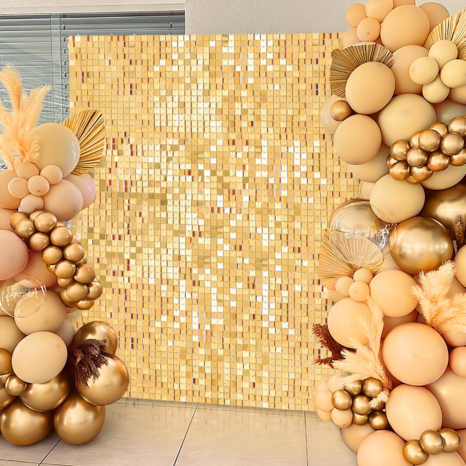 Shimmer Wall Backdrop Panels Wedding Shimmer Backdrop Sparkly Gold ...