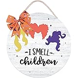 Amazon.com: Halloween Door Decorations Hocus Pocus I Smell Children ...