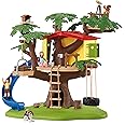 Amazon.com: Schleich Farm World Adventure Tree House 28-piece Playset ...