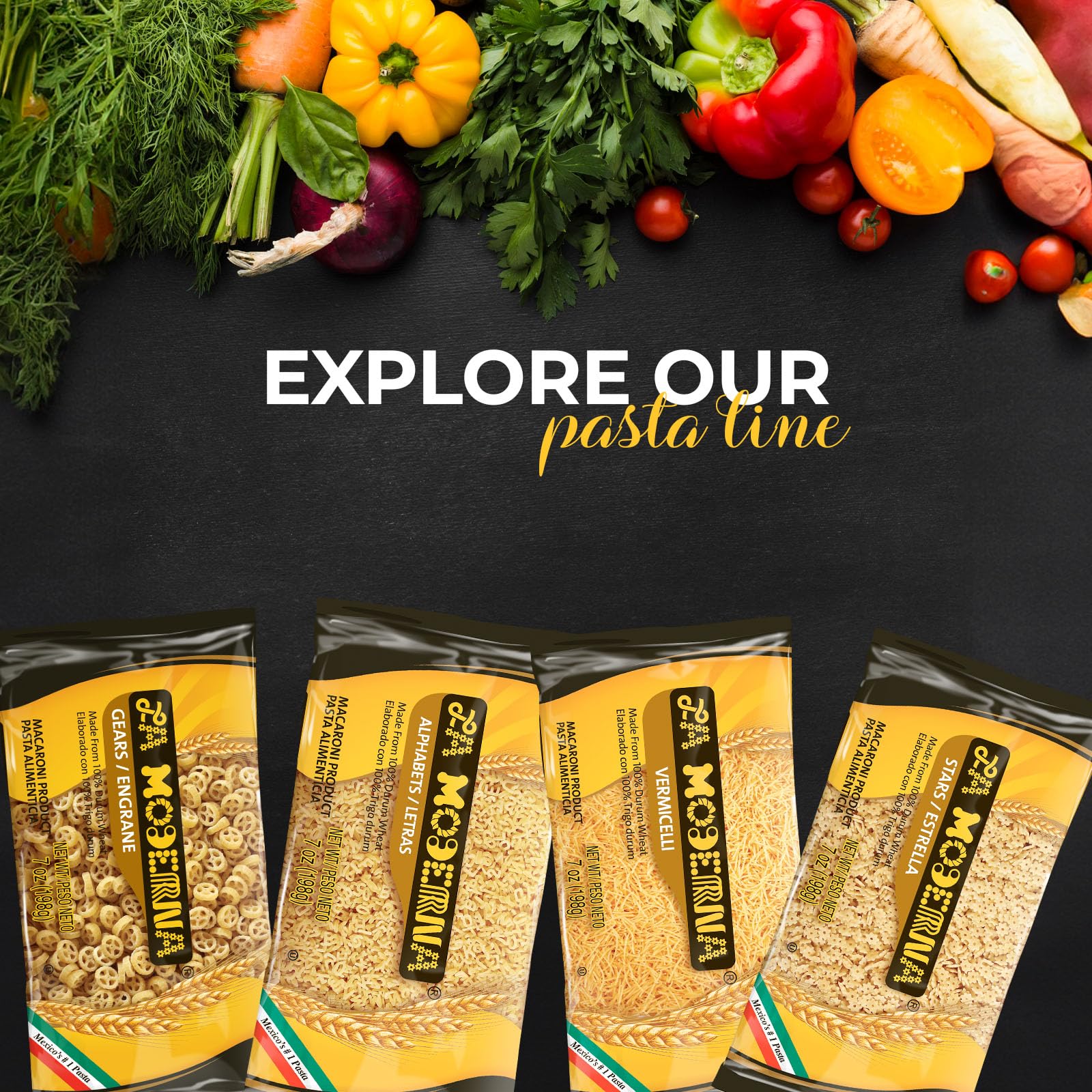 Mua LA MODERNA, Spaghetti, Pasta, Hecha con Sémola de Trigo Durum ...