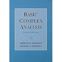 Basic Complex Analysis: Marsden, Jerrold E., Hoffman, Michael J.: 9781464152191: Amazon.com: Books