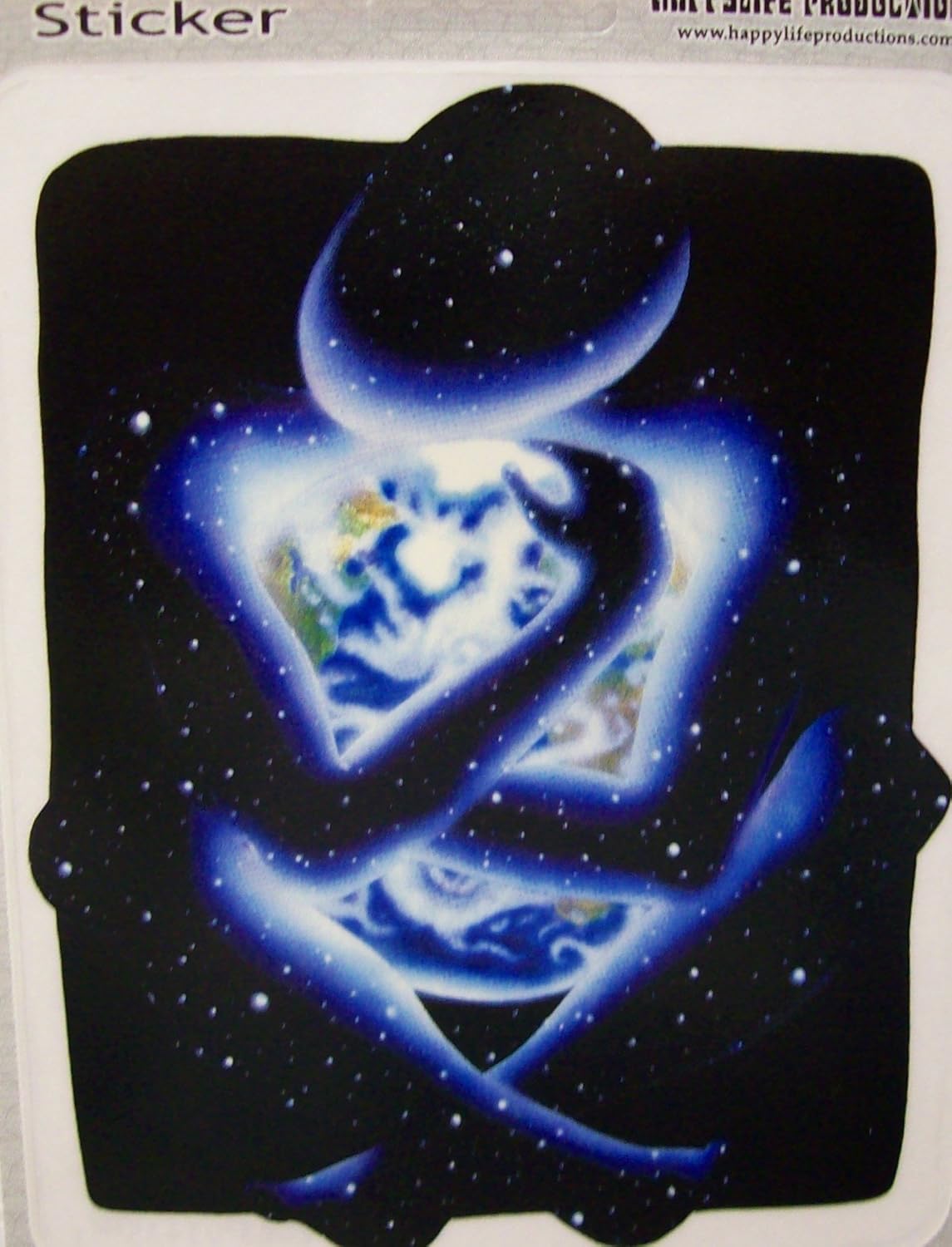 Amazon.com: Cool Hippie SPITITUAL ALIEN Hippy Stickers Sticker Art ...