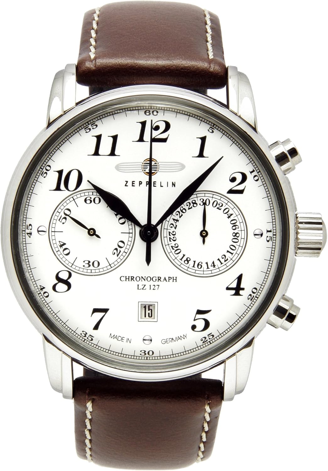 Amazon.com: Graf Zeppelin Lz127 Count Zeppelin Chronograph 7602-1: Watches