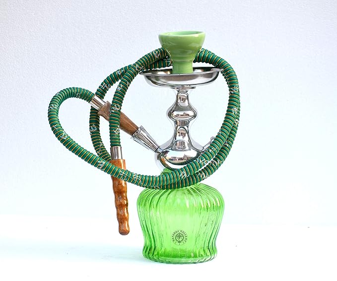Buy Nataraj Gallery Maya Hookah Green (13 Inches) Online at Low Prices ...