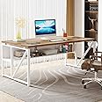 Amazon.com: Tribesigns 63 inches Computer Desk with Bottom Storage ...