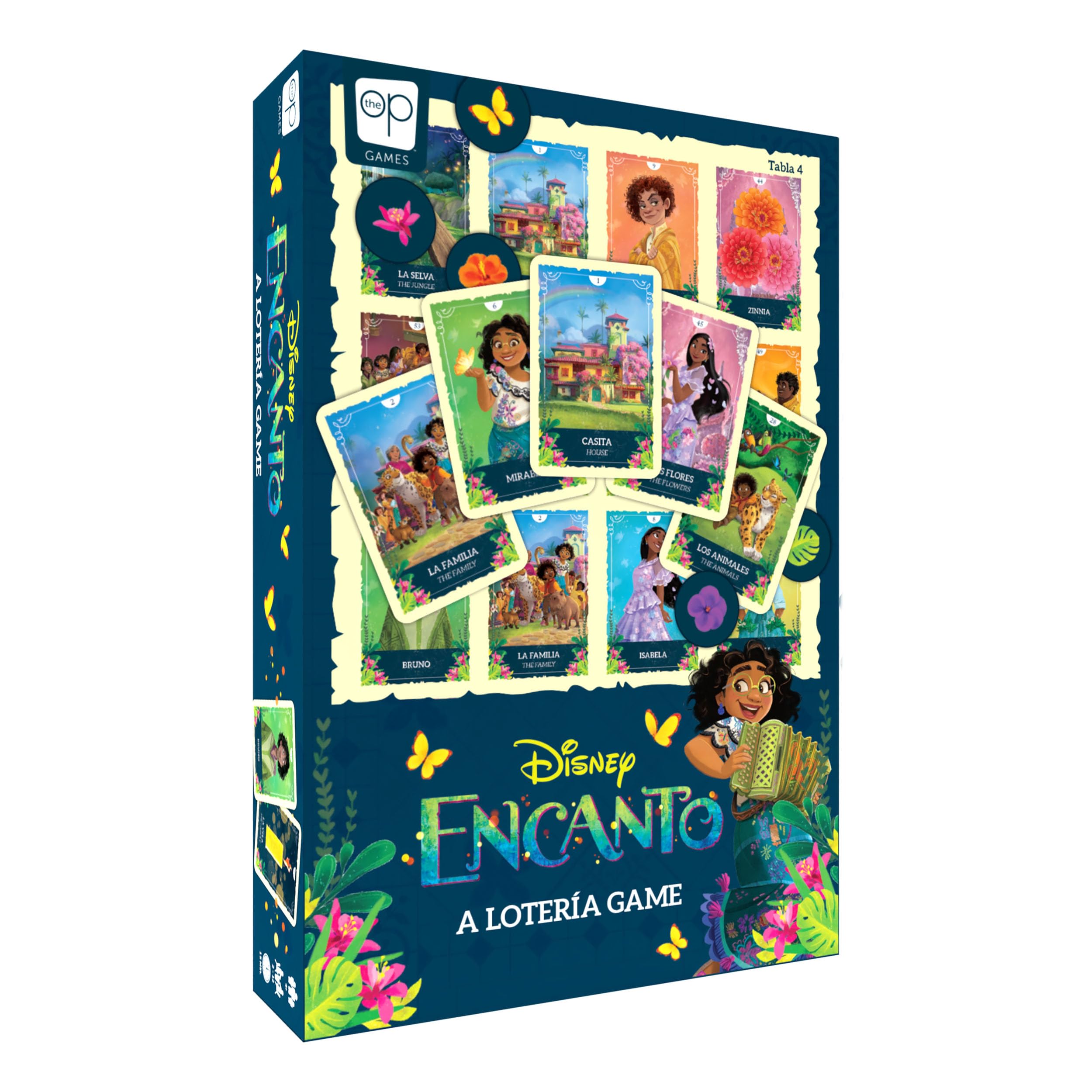 USAOPOLY Loteria: Disney Encanto | Traditional Loteria Mexicana Game of ...