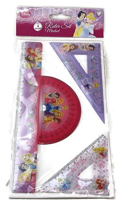 # 4166 Disney Ruler ruler Mini Protractor School Things Mickey Mouse ...