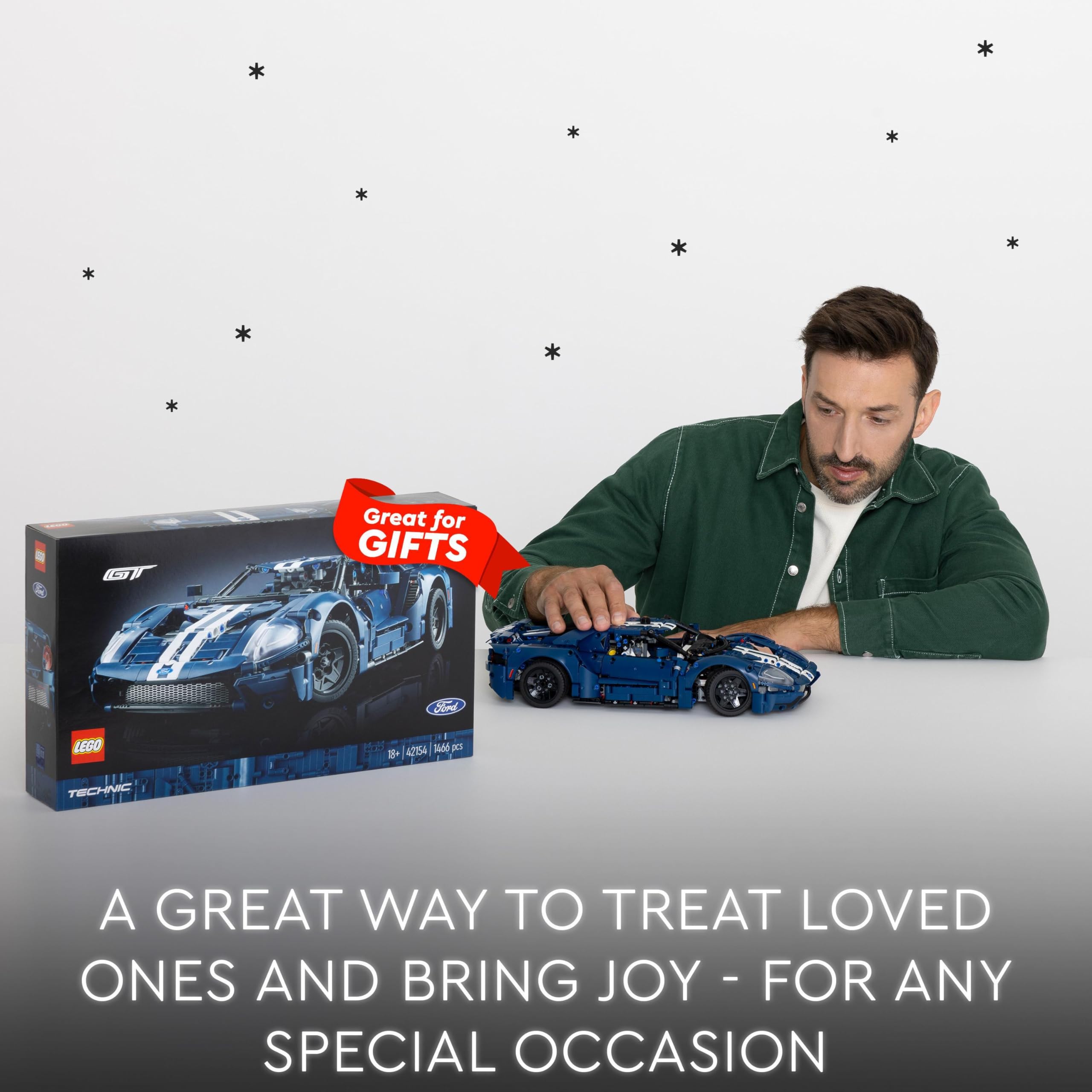 Mua LEGO Technic 2022 Ford GT Car Model Kit for Adults to Build, 1:12 ...