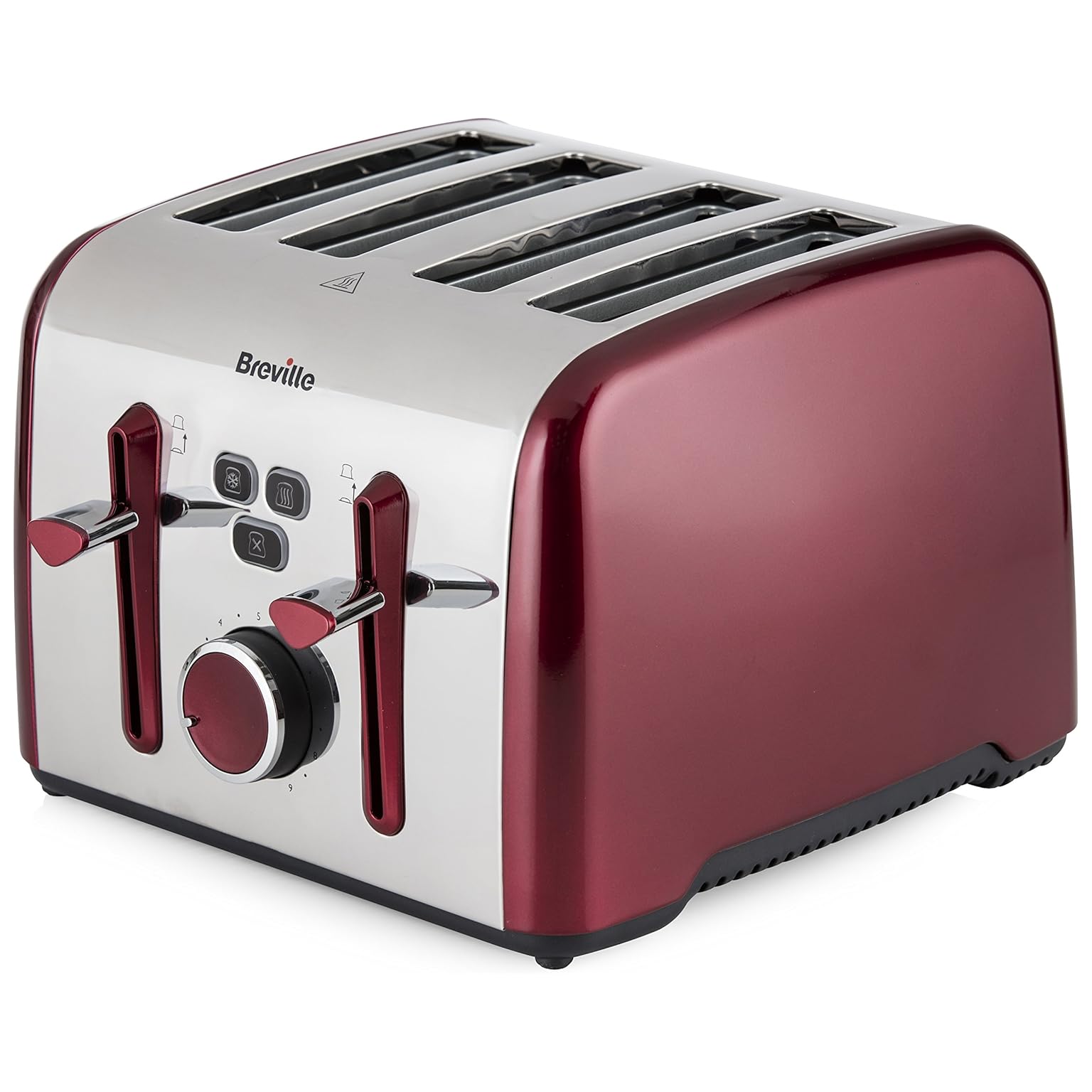 Breville Colour Notes 4 Slice Toaster - Red - My Kitchen Accessories