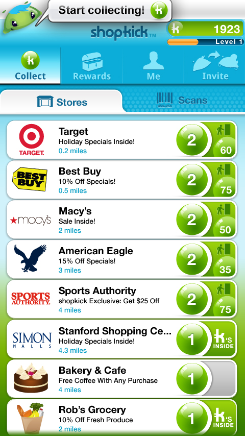 Amazon.com: shopkick - Deals & Rewards! : Apps & Games