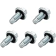 Amazon.com: Dsnaduo 5 PCS M12x1.75 Oil Drain Plug Pilot Point With ...