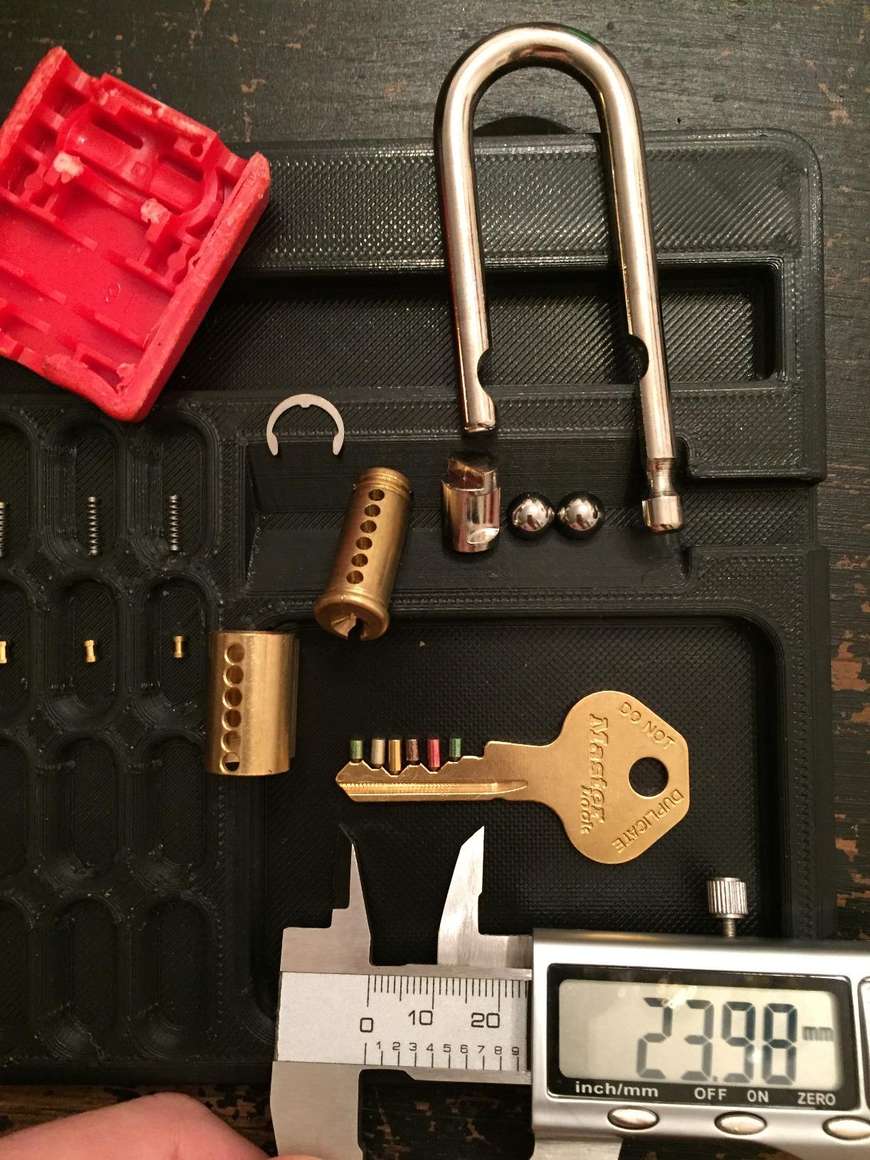 $3/mo - Finance Master Lock 410RED Lockout Tagout Safety Padlock with ...