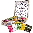 Amazon.com : Pukka Herbal Tea Sampler, Organic Tea, Eco-friendly, Self Care Gift Box, 45 Tea ...