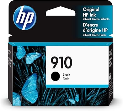 HP 910 Black Original Ink Cartridge (3YL61AN): Amazon.ca: Electronics