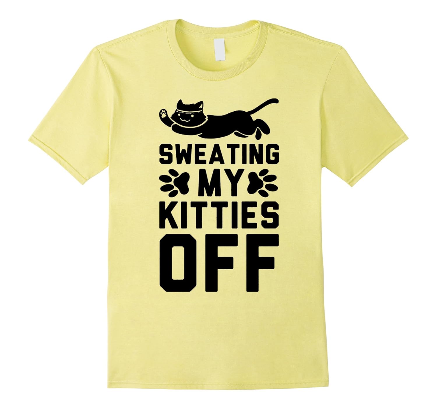 cat-sweating my kitties off cute kitten big cats lady tshirt