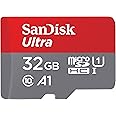 Amazon.com: SanDisk 32GB Ultra microSDHC UHS-I Memory Card with Adapter - 120MB/s, C10, U1, Full ...