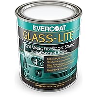 Amazon.com: Evercoat Glass-Lite Lightweight Short Strand Reinforced Filler - Waterproof Body ...
