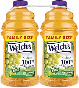 Jugo de uva 100 % blanco de Welch, paquete de 2.: Amazon.com.mx ...
