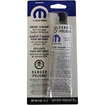 Amazon.com: Genuine Chrysler Accessories (4883971AB) RTV Silicone ...