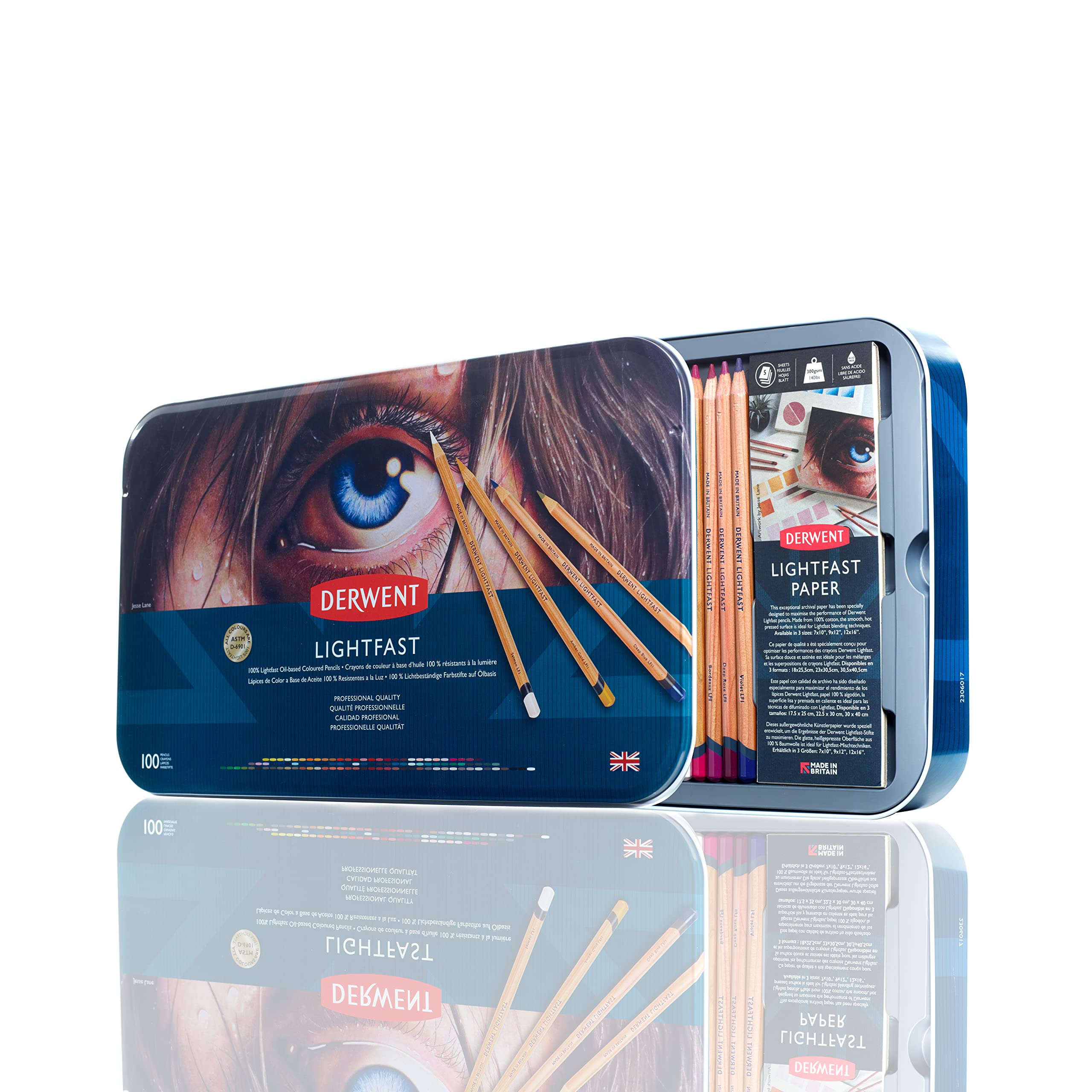 Mua Derwent Lightfast Colored Pencils 100 Tin, Set of 100, 4mm Wide ...