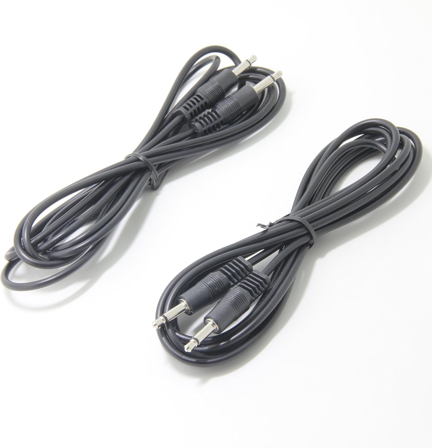 Ancable 2-Pack 3.5mm 1/8 TS Male Mini Plug to Male Mini Plug Monaural ...