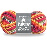 Amazon.com: Patons Kroy Socks Yarn - (1) Gauge - 1.75 oz - Muslin - For ...