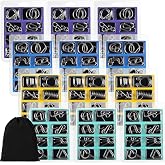 Amazon.com: Yilloog Set of 90 Metal Brain Teaser Puzzles with Pouch ...